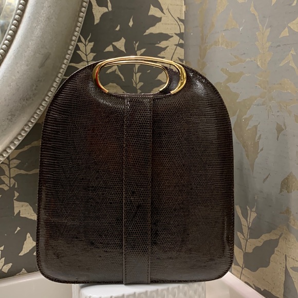 Vintage | Bags | Genuine Lizard Skin Bag 2in Style | Poshmark